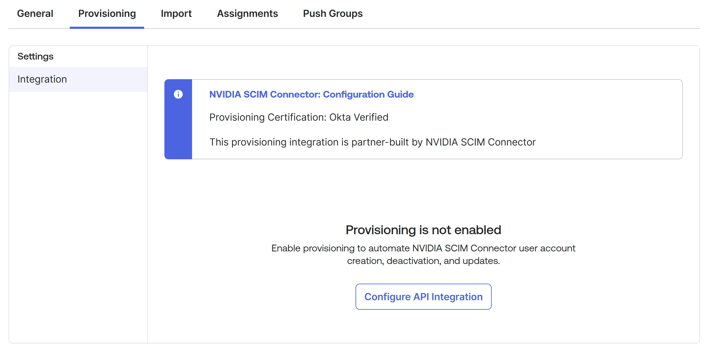 NVIDIA Identity Federation
